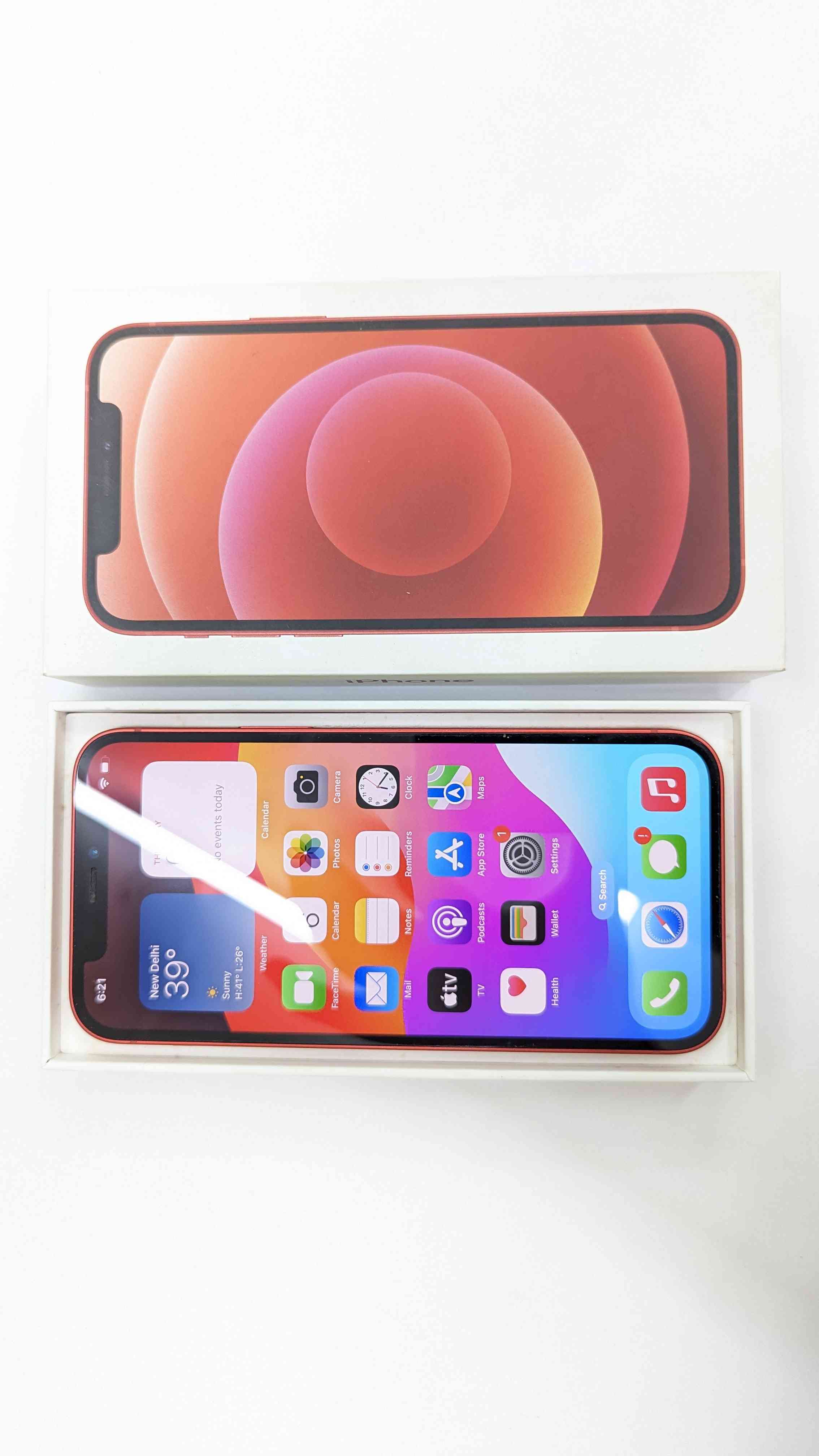 Buy Refurbished & Second Hand Apple iPhone 12 128GB Red